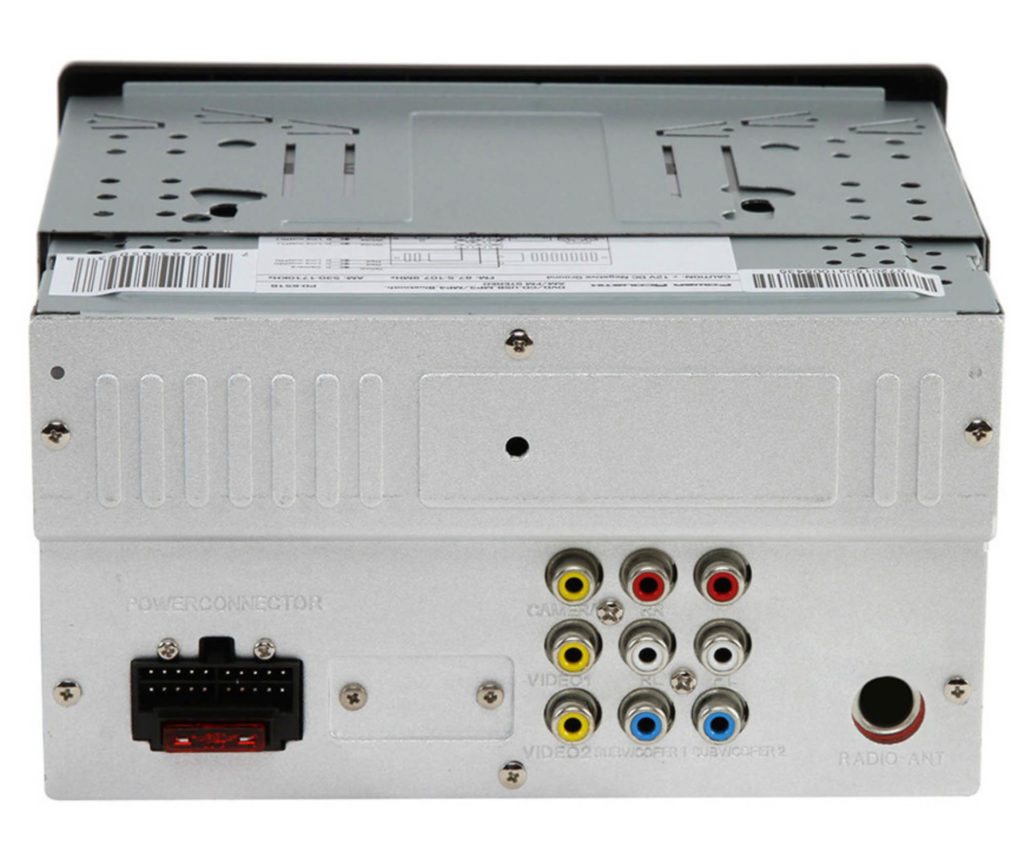 PD-651B Double DIN DVD, CD/MP3, AM/FM Radio Receiver w/ Bluetooth ...